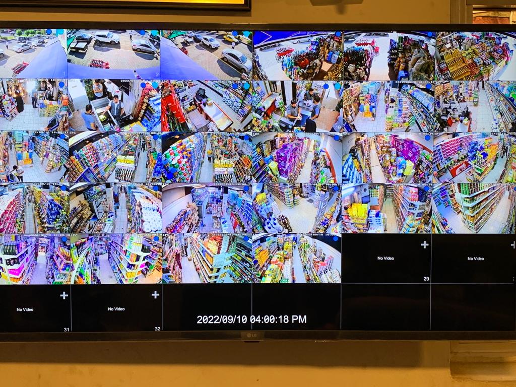 Surveillance Cameras System in Abu_Talal Market Project | Faidh Almahroos